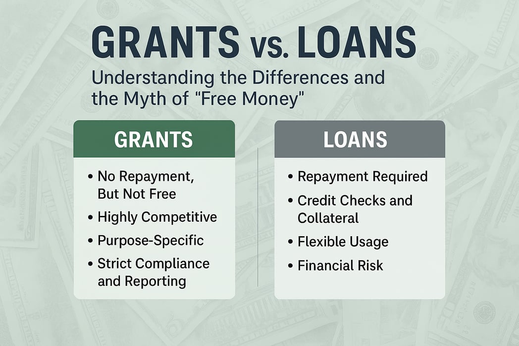 Grants vs. Loans: Understanding the Differences and the Myth of 'Free Money'